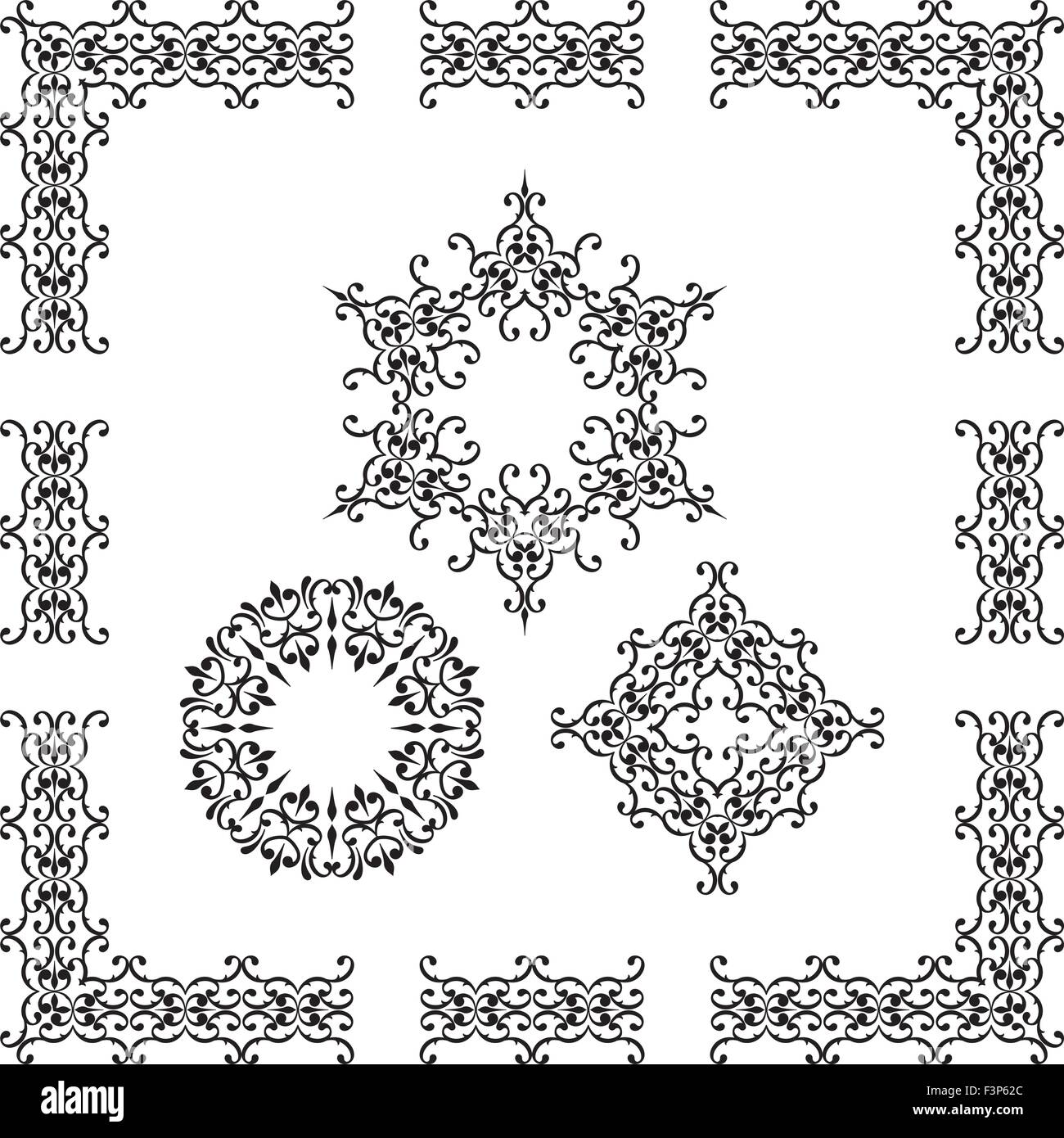 Frame Border Design Vector Art Stock Vector Image & Art - Alamy