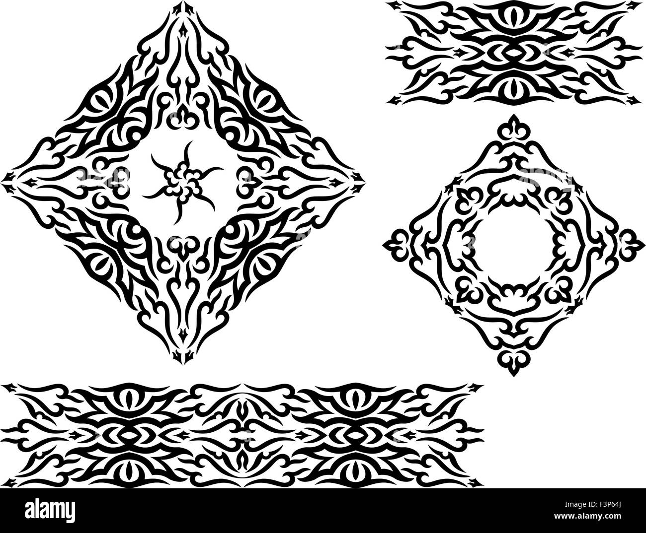 Tribal Tattoo Design Vector Art Stock Vector Image & Art - Alamy