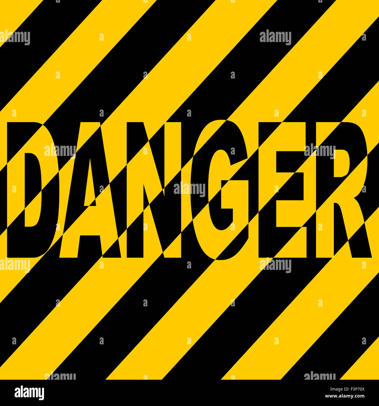 Danger hazardous voltage sign hi-res stock photography and images - Alamy