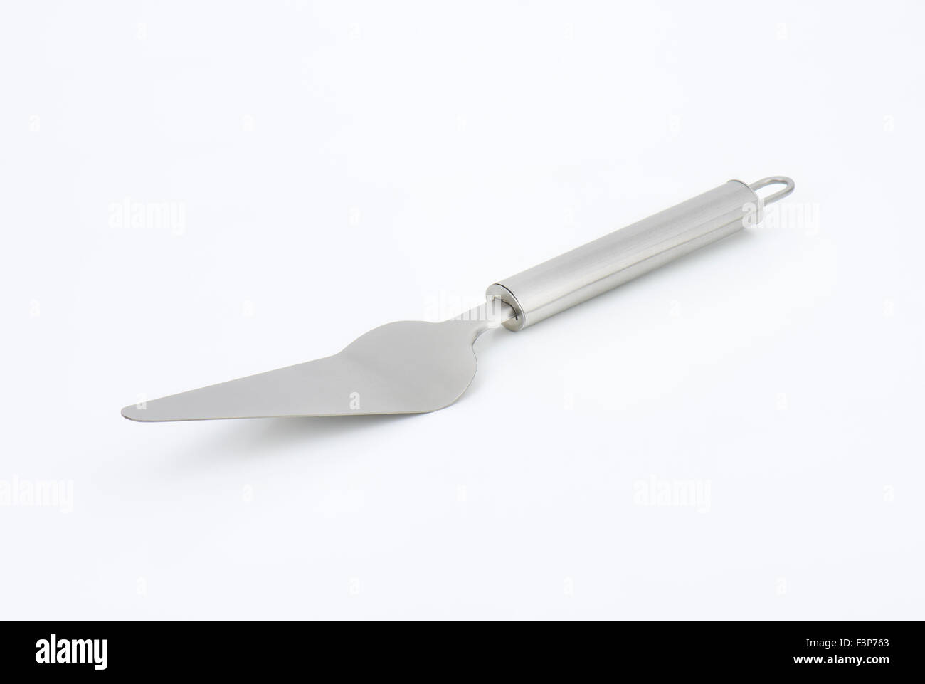 cake server on white background Stock Photo - Alamy