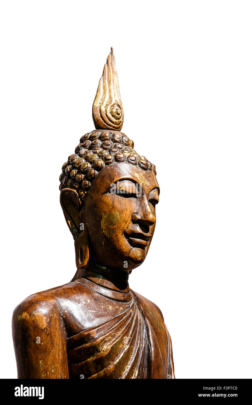 Teak wood statue hi-res stock photography and images - Alamy