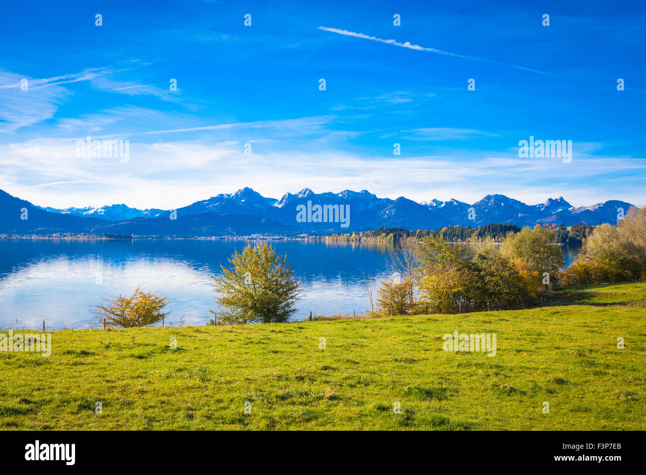 Lake forggensee allgaeu bavaria germany hi-res stock photography and ...