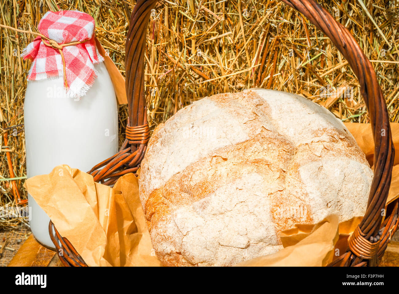 Milk basket hi-res stock photography and images - Alamy