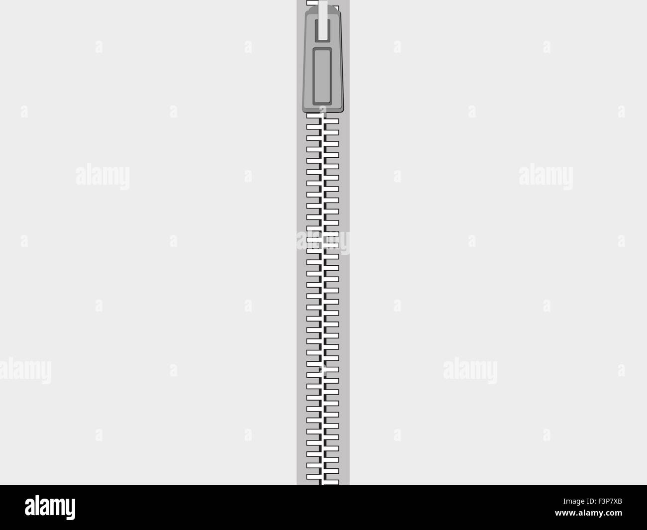 Vector illustration of closed zip Stock Vector Image & Art - Alamy