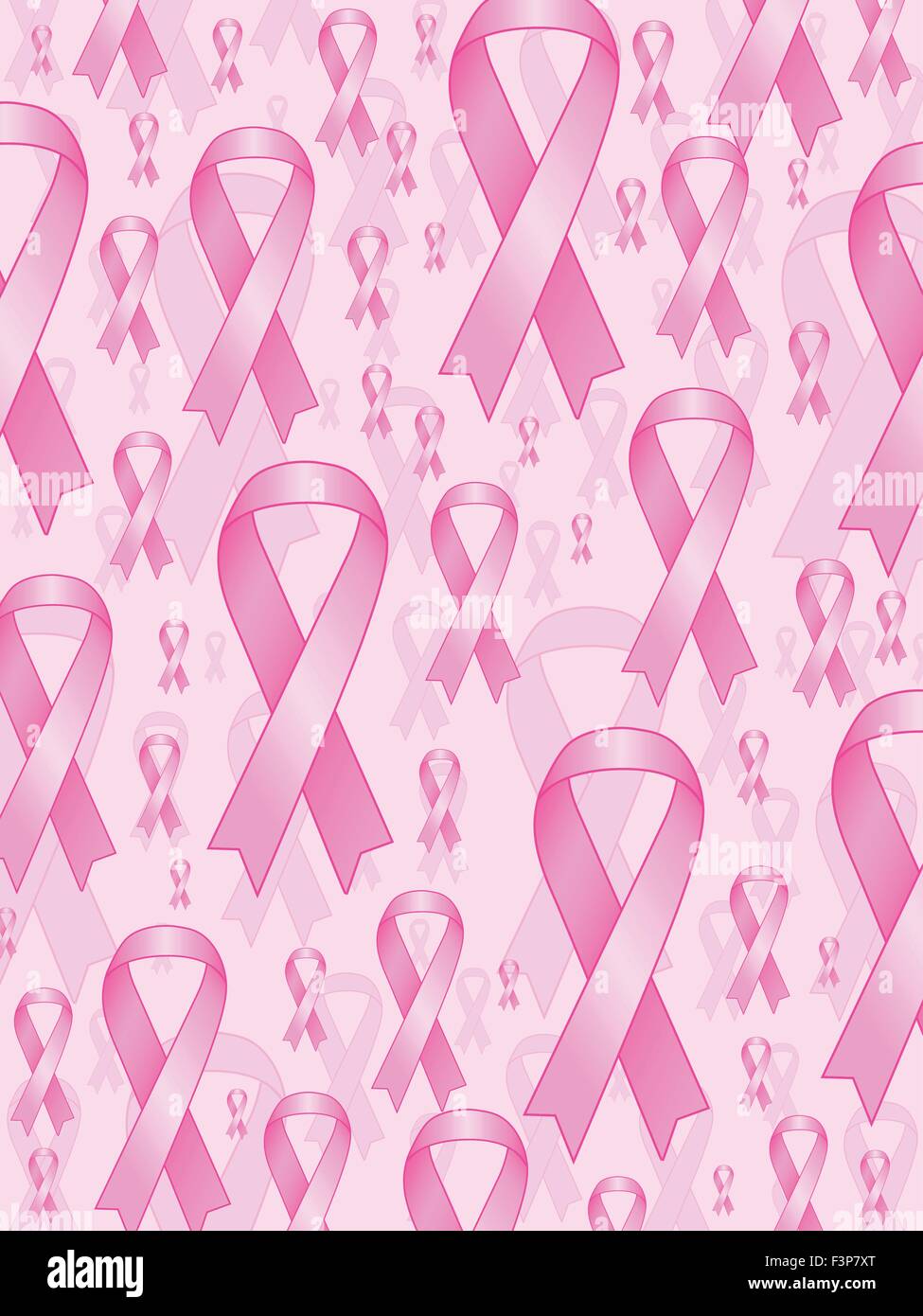 Aids ribbons on pink background. vector illustration Stock Vector Image ...