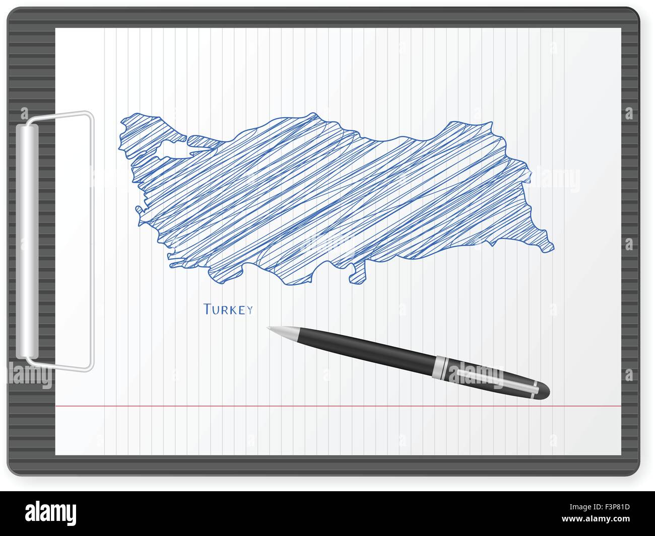 Turkey map vector vectors hi-res stock photography and images - Alamy