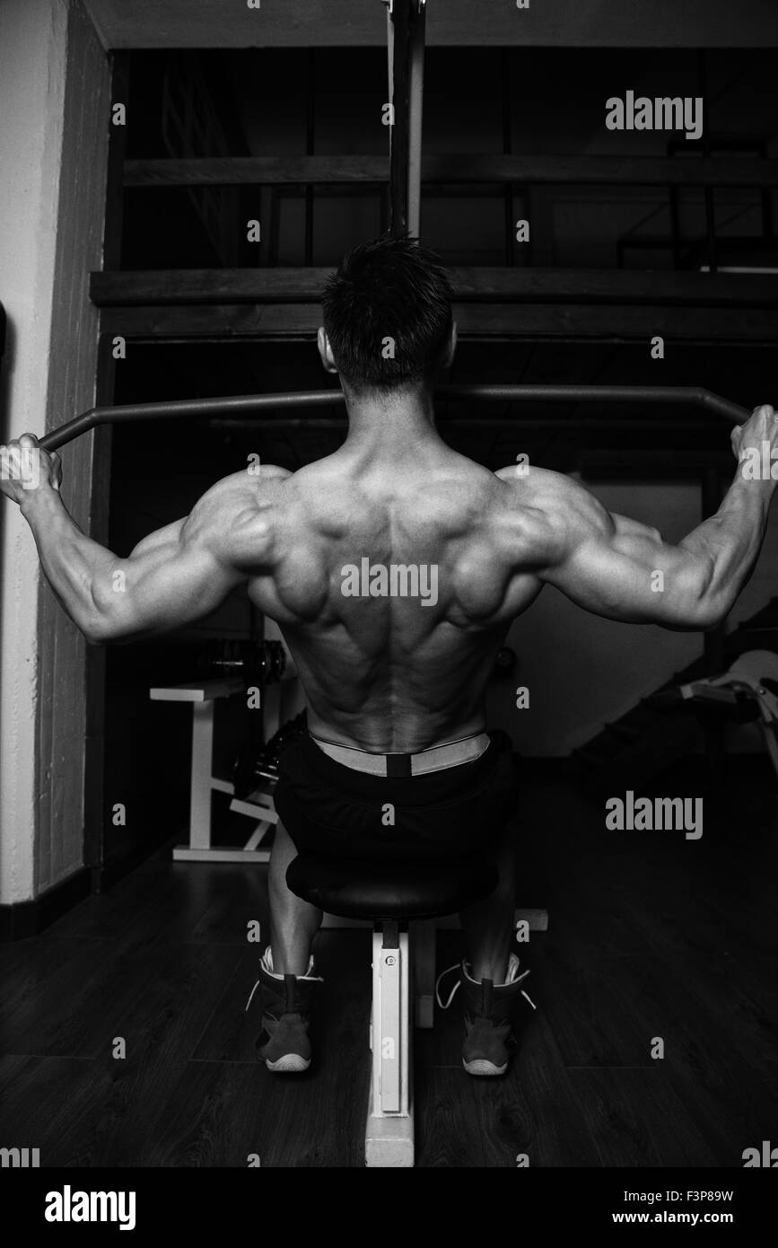Bodybuilder Black and White Stock Photos & Images - Alamy