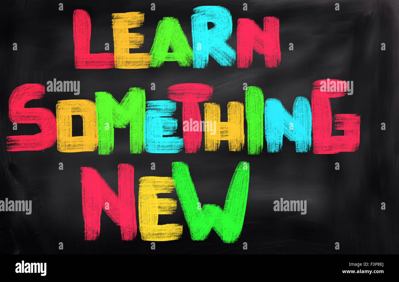 Learn Something New Concept Stock Photo - Alamy Learn Something New Concept Stock Photo - Alamy