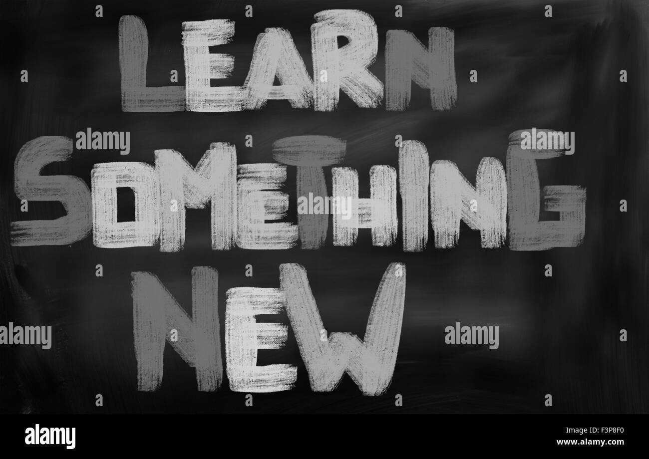 Learn Something New Concept Stock Photo - Alamy