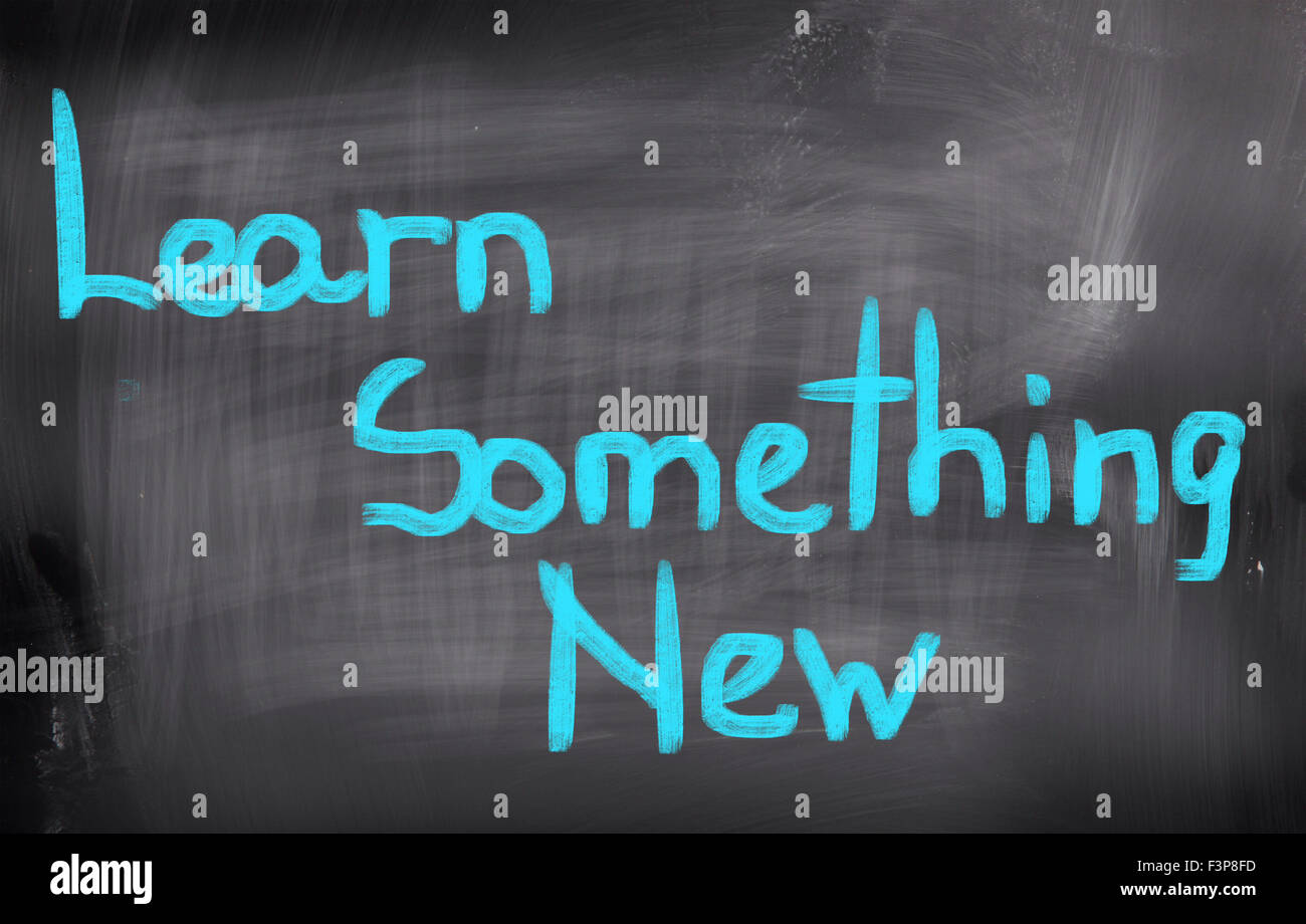 Learn Something New Concept Stock Photo - Alamy