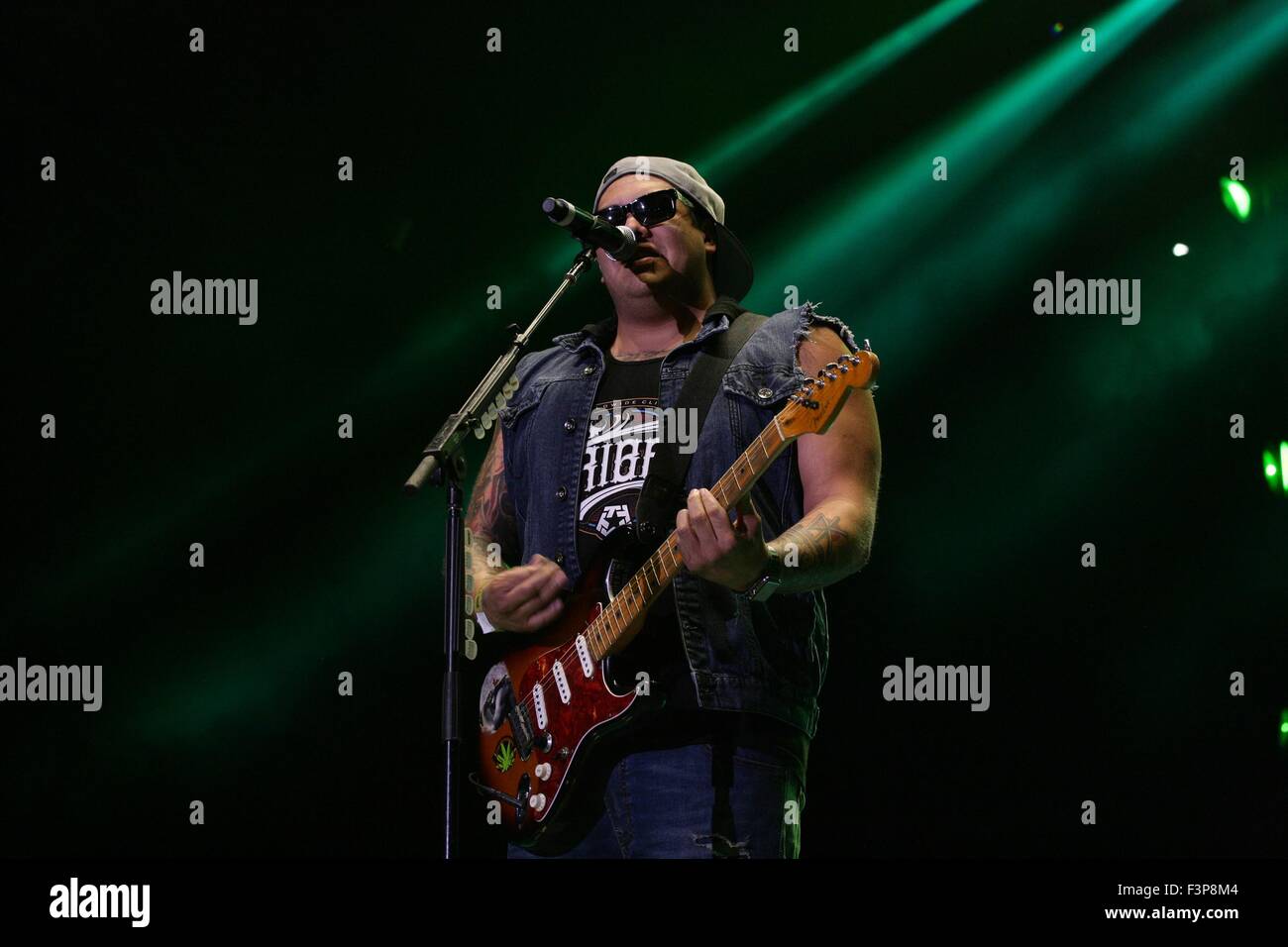 Las Vegas, NV, USA. 10th Oct, 2015. Rome Ramirez of Sublime with Rome ...