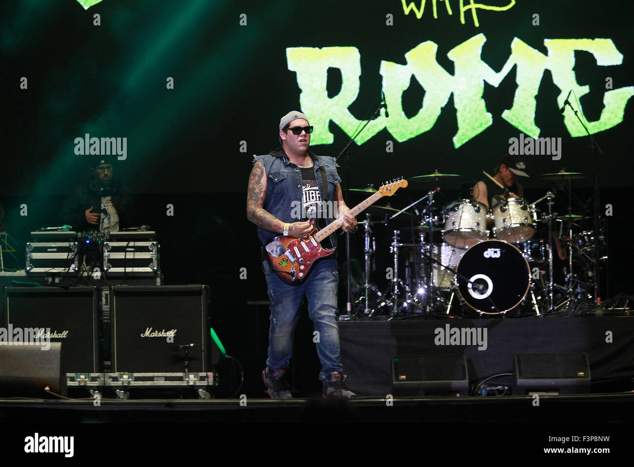 Las Vegas, Nevada, USA. 10th Oct, 2015. Rome Martinez of the group ...
