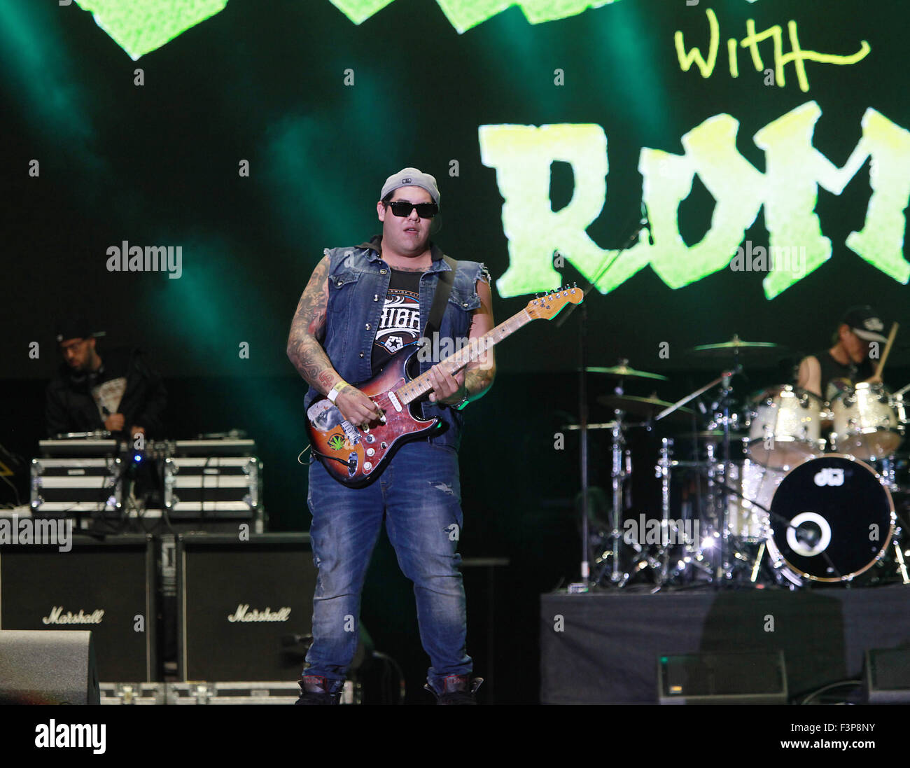 Las Vegas, Nevada, USA. 10th Oct, 2015. Rome Martinez of the group ...