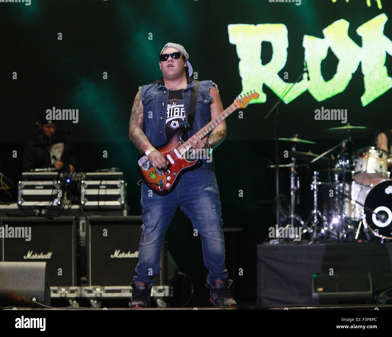 Las Vegas, Nevada, USA. 10th Oct, 2015. Rome Martinez of the group ...