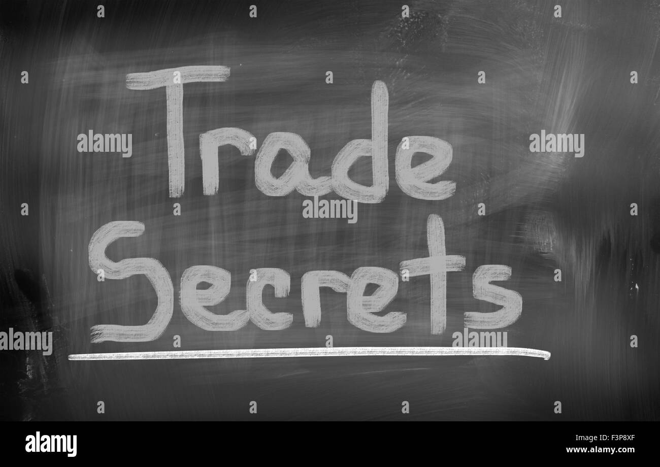 Trade Secrets Concept Stock Photo - Alamy