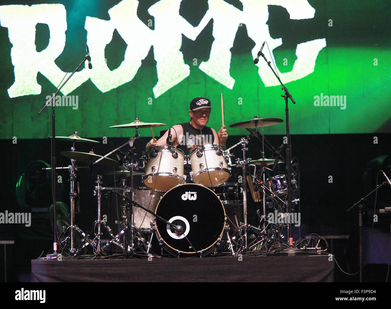 Las Vegas, Nevada, USA. 10th Oct, 2015. Josh Freese, drummer of the ...