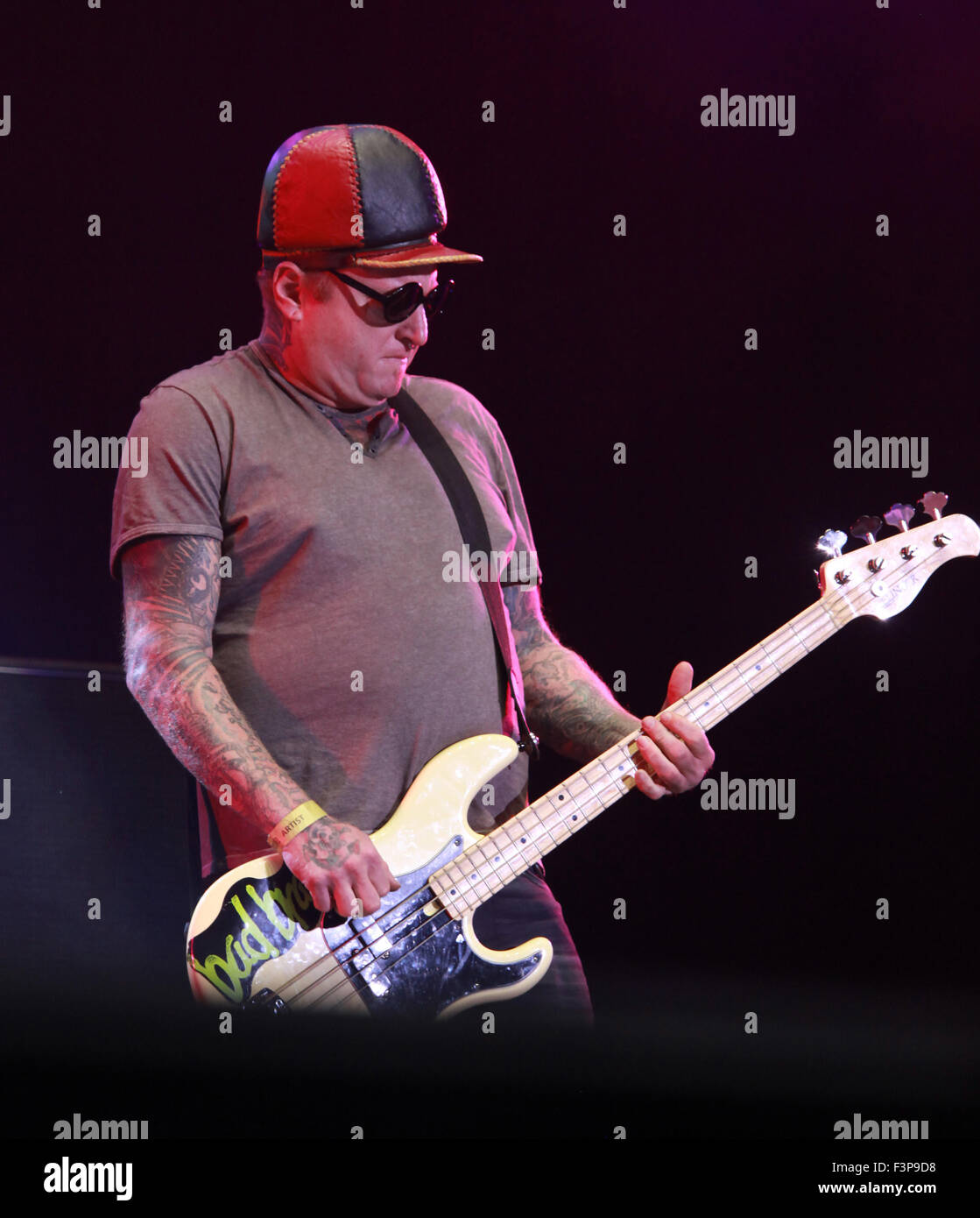 Las Vegas, Nevada, USA. 10th Oct, 2015. Eric Wilson bassist of the ...
