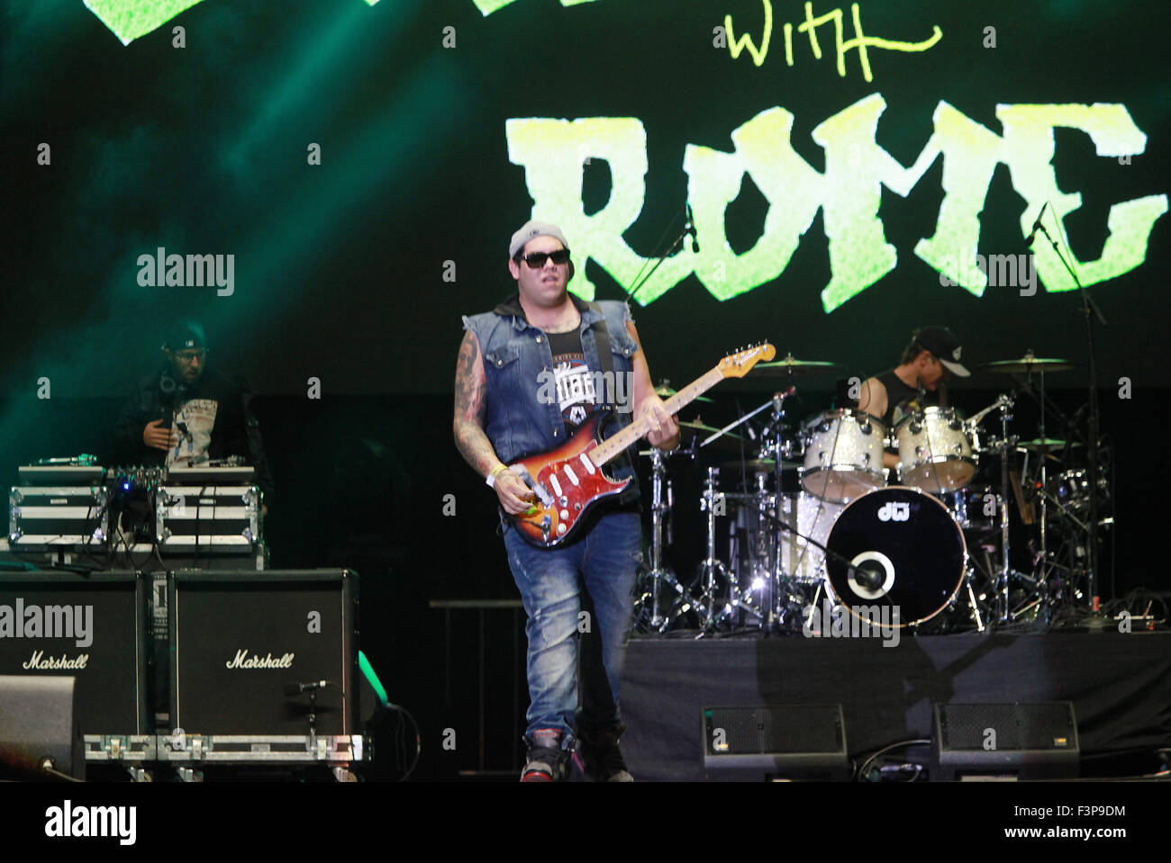 Las Vegas, Nevada, USA. 10th Oct, 2015. Rome Martinez of the group ...