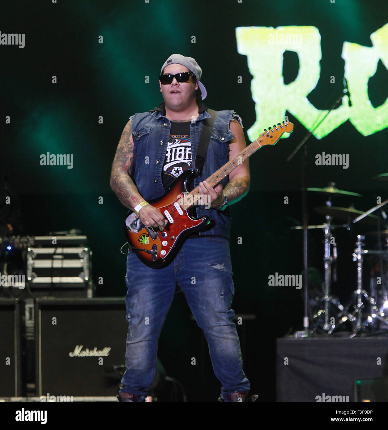 Las Vegas, Nevada, USA. 10th Oct, 2015. Rome Martinez of the group ...