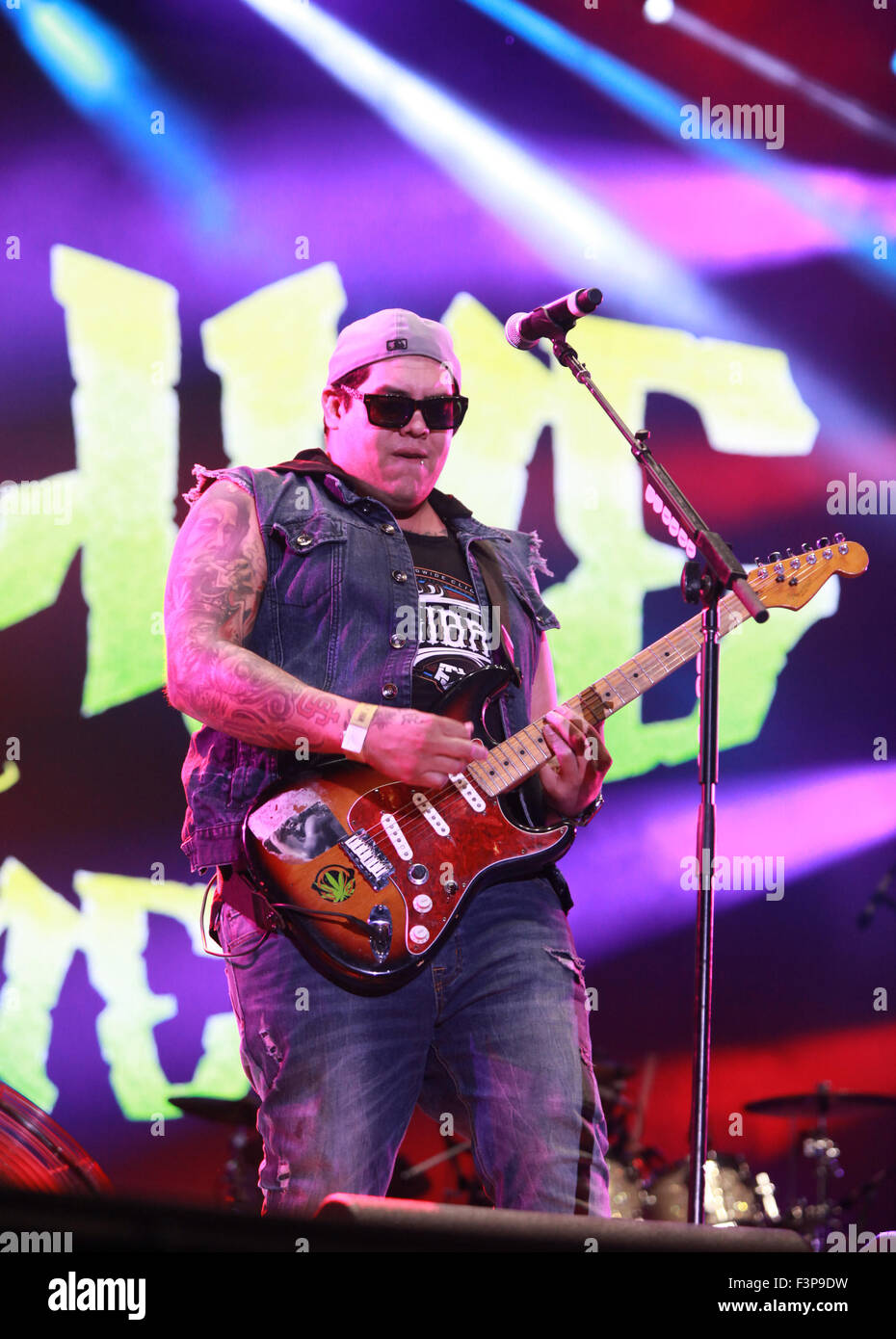 Las Vegas, Nevada, USA. 10th Oct, 2015. Rome Martinez of the group ...