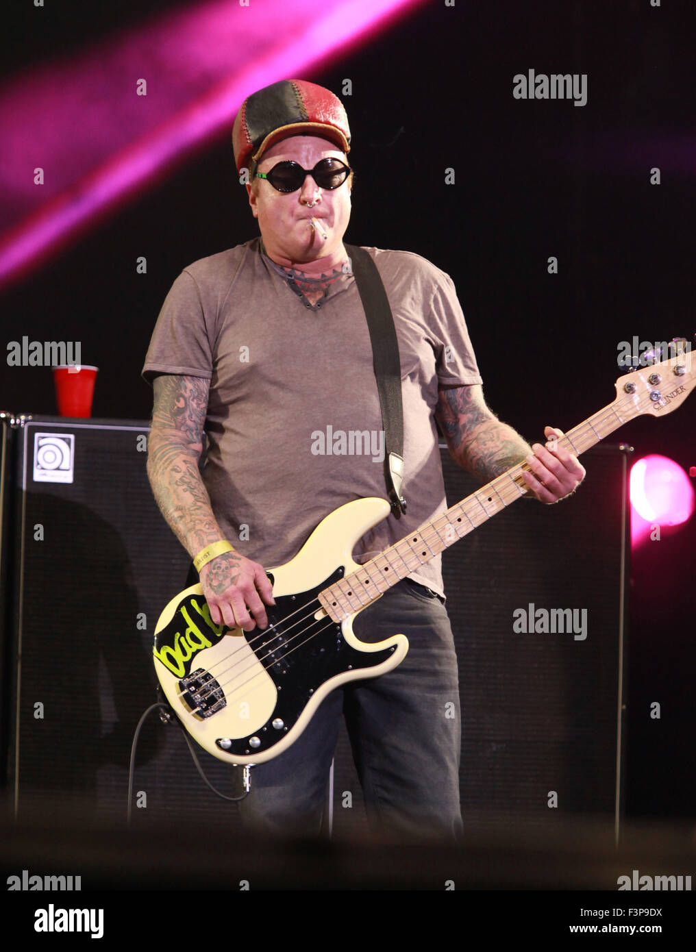 Las Vegas, Nevada, USA. 10th Oct, 2015. Eric Wilson bassist of the ...