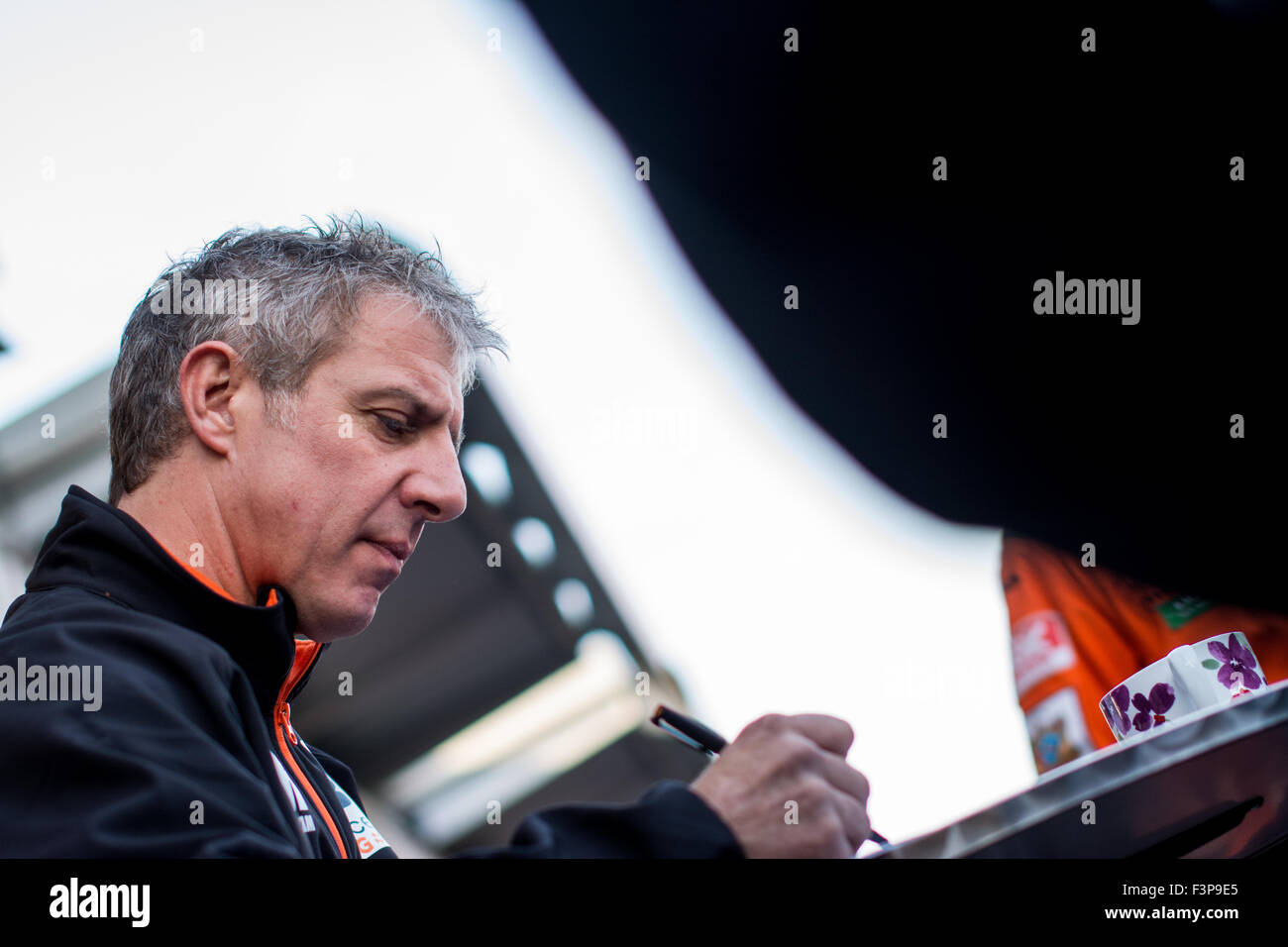 Fawkham, Kent, UK. 11th Oct, 2015. Jason Plato and Team BMR during the ...