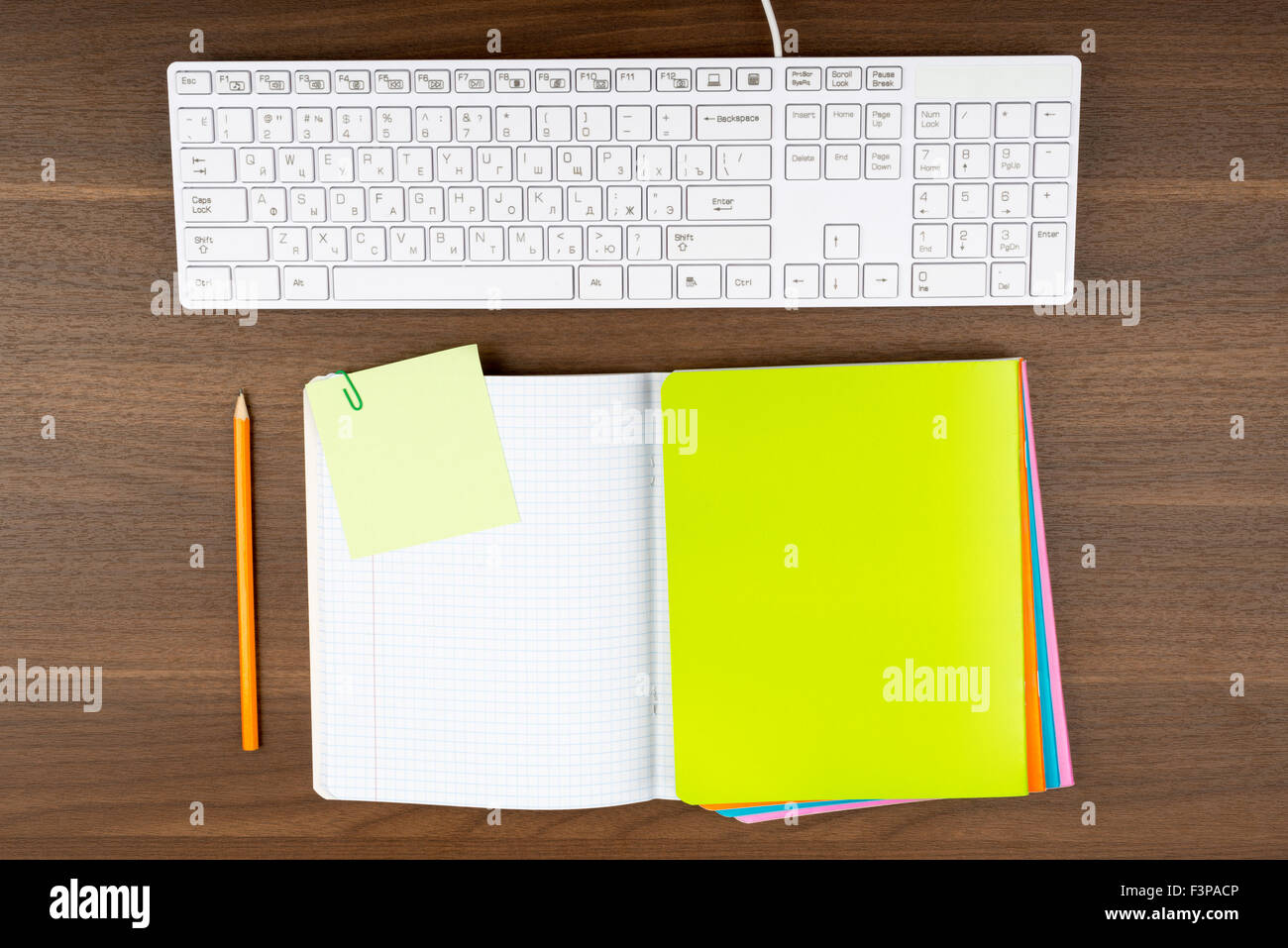 Notebooks keyboard hi-res stock photography and images - Alamy