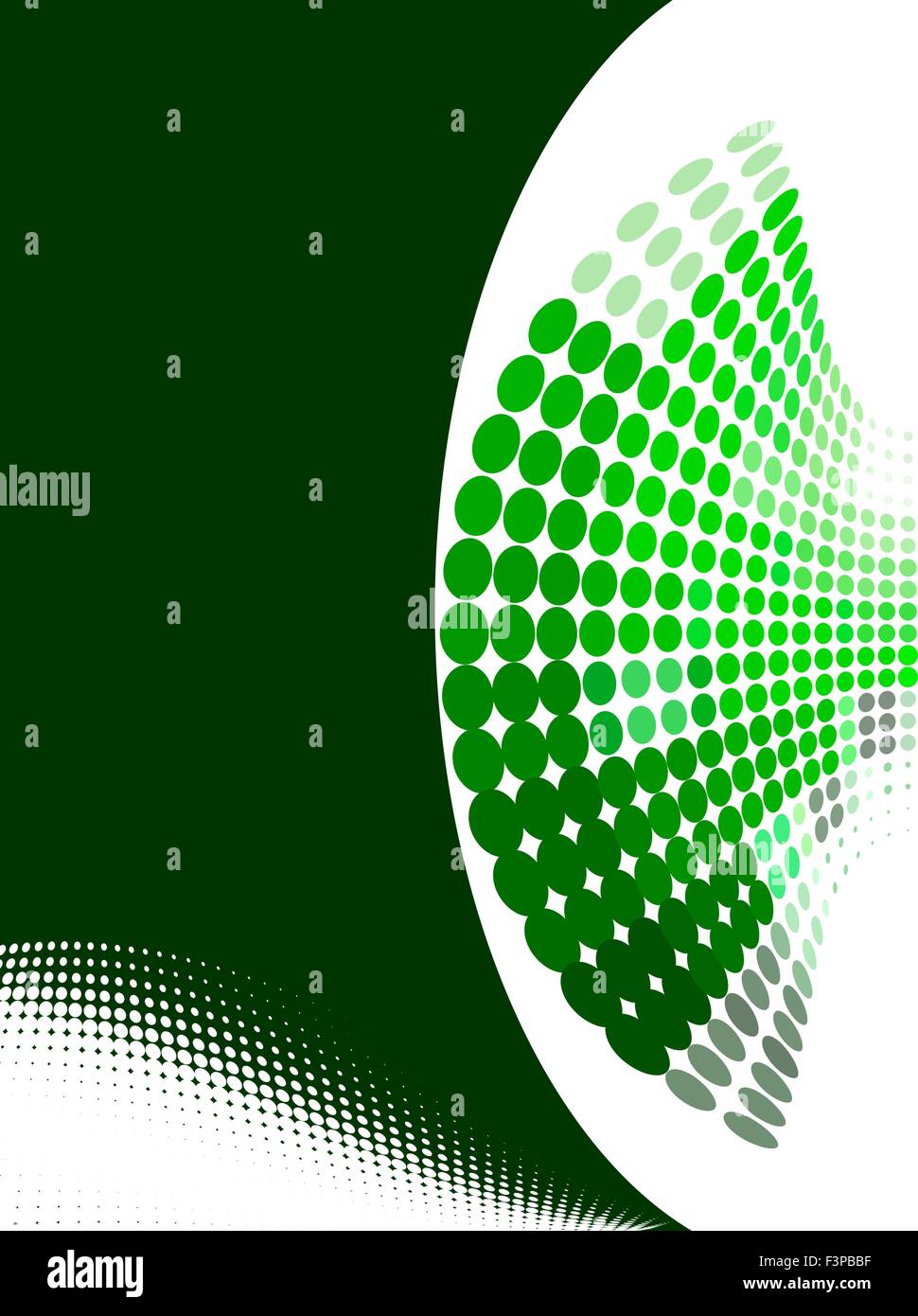 Background Composition, Web Template (Halftone) Vector Art Stock Vector ...