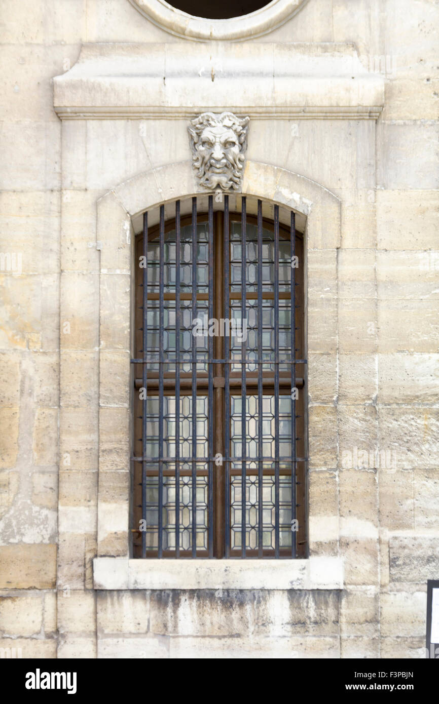 Traditional window from Paris, France Stock Photo - Alamy