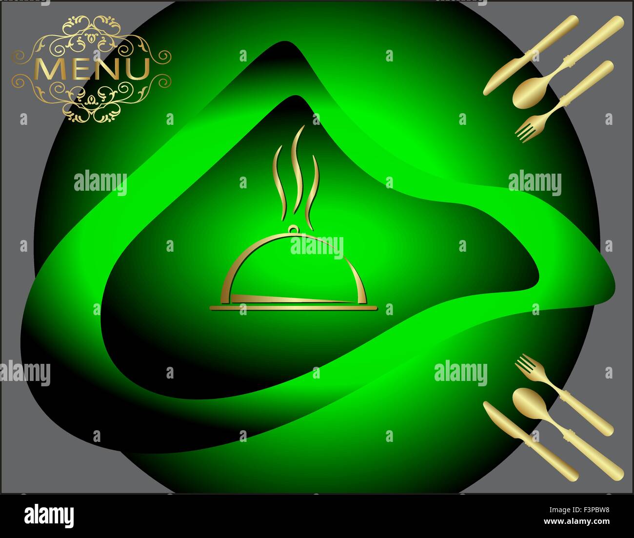 Menu Card Design Template Vector Art Stock Vector Image & Art - Alamy