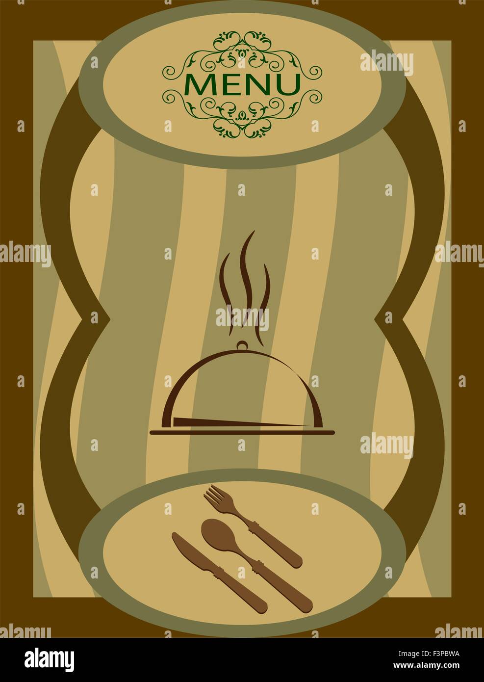 Menu Card Design Template Vector Art Stock Vector Image & Art - Alamy