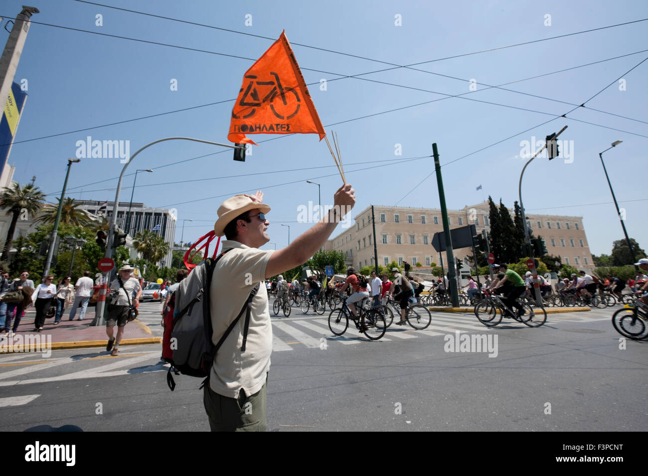 Cycling hand signals hi-res stock photography and images - Alamy