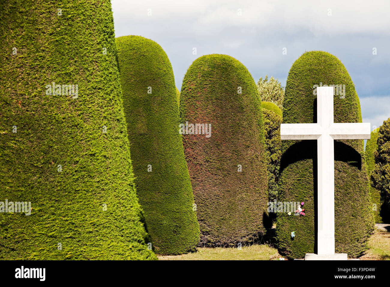 Cemetery of Punta Arenas. Punta Arenas, Chile Stock Photo - Alamy