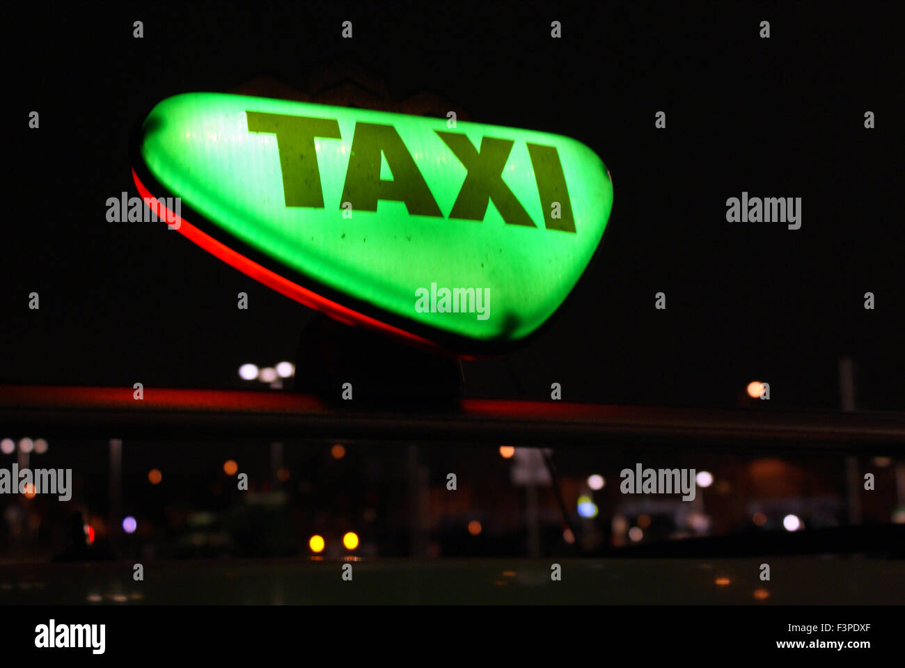 Uber cab sign hi-res stock photography and images - Alamy