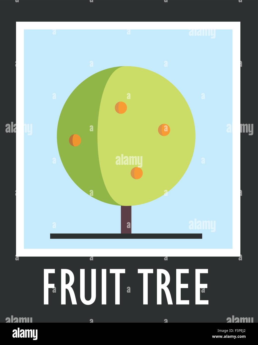 One old tree on Stock Vector Images - Alamy