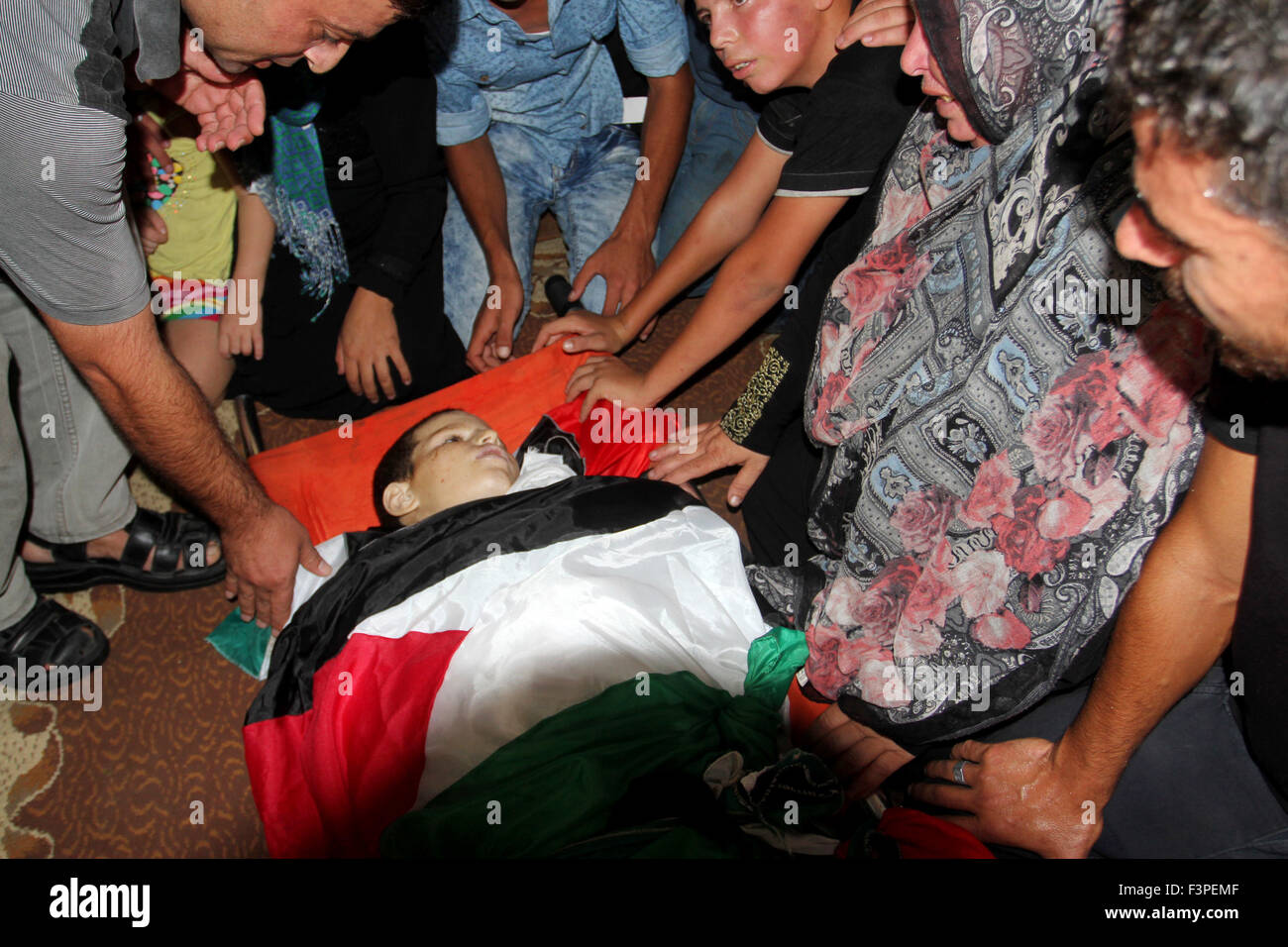 Khan Younis, Gaza Strip, Palestinian Territory. 11th Oct, 2015 ...