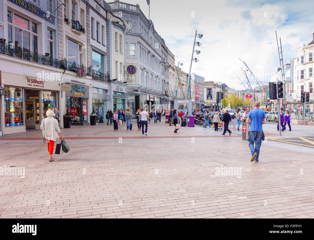 St Patrick's Street Cork Ireland Stock Photo - Alamy