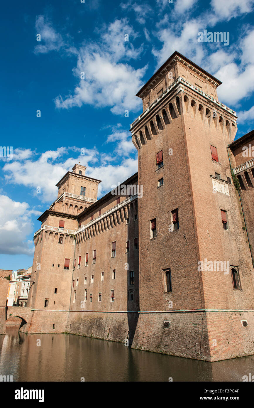 Italy, Emilia Romagna, Ferrara, Estense castle Stock Photo - Alamy