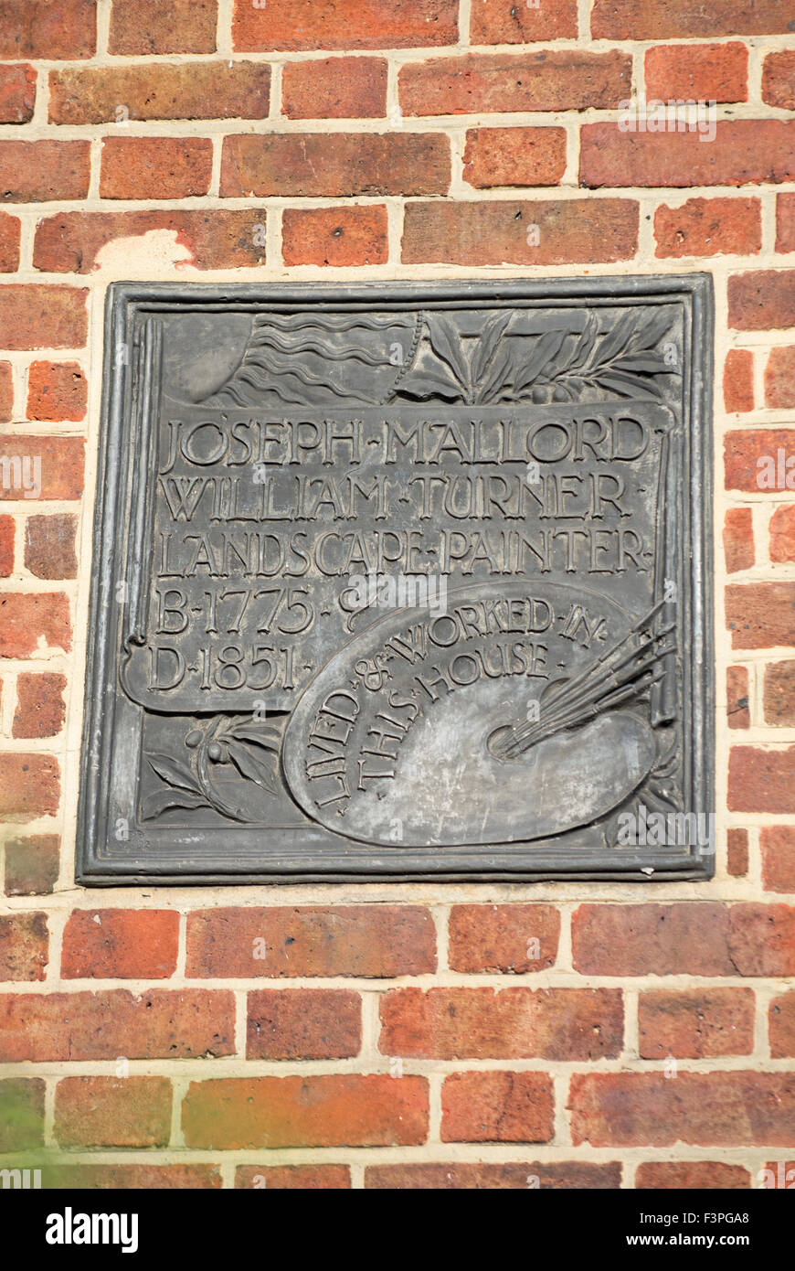 wall plaque marking a house, in cheyne walk, chelsea, london, lived and ...