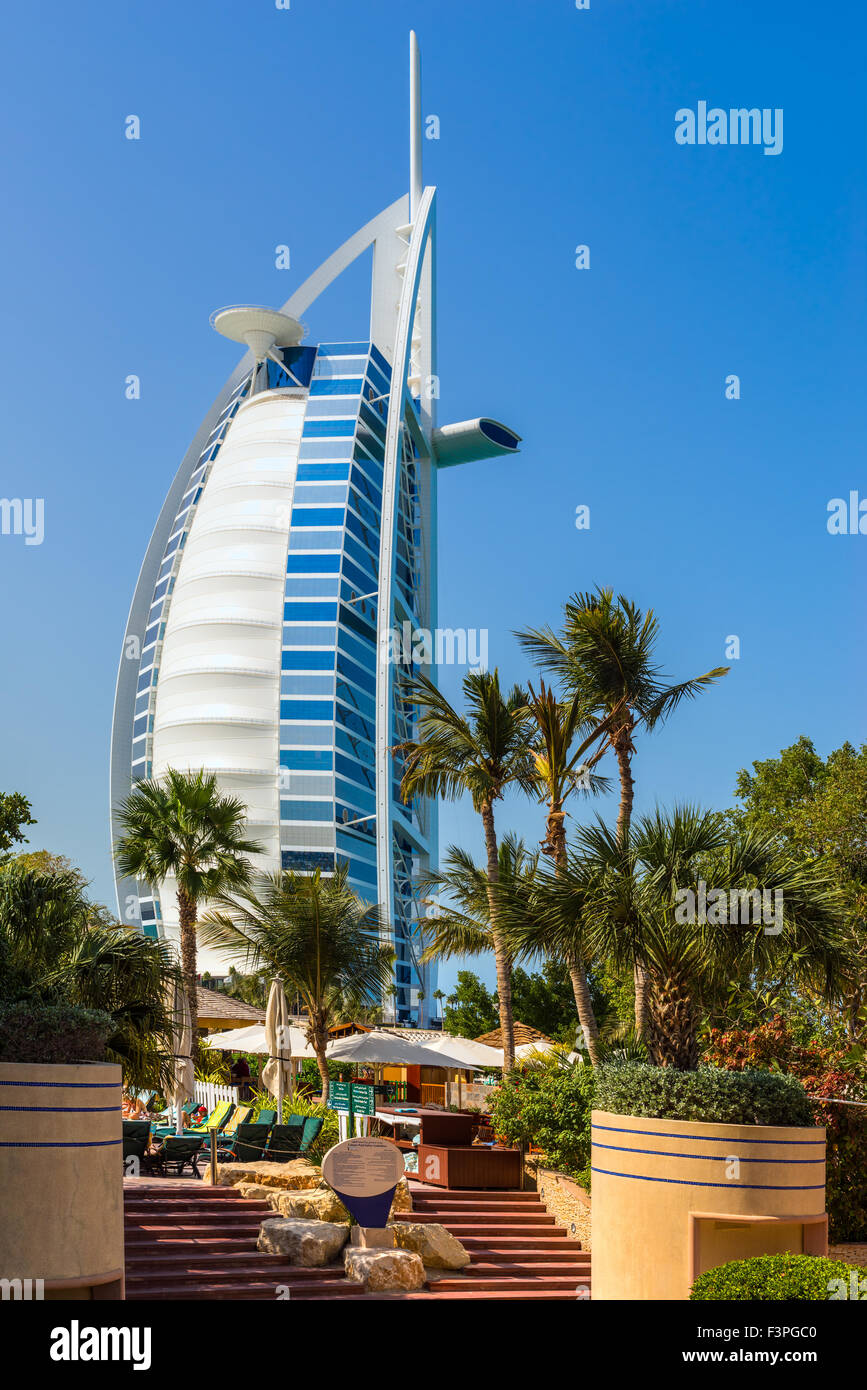 DUBAI, UAE - JANUARY 20: Burj Al Arab hotel on January 20, 2011 in ...