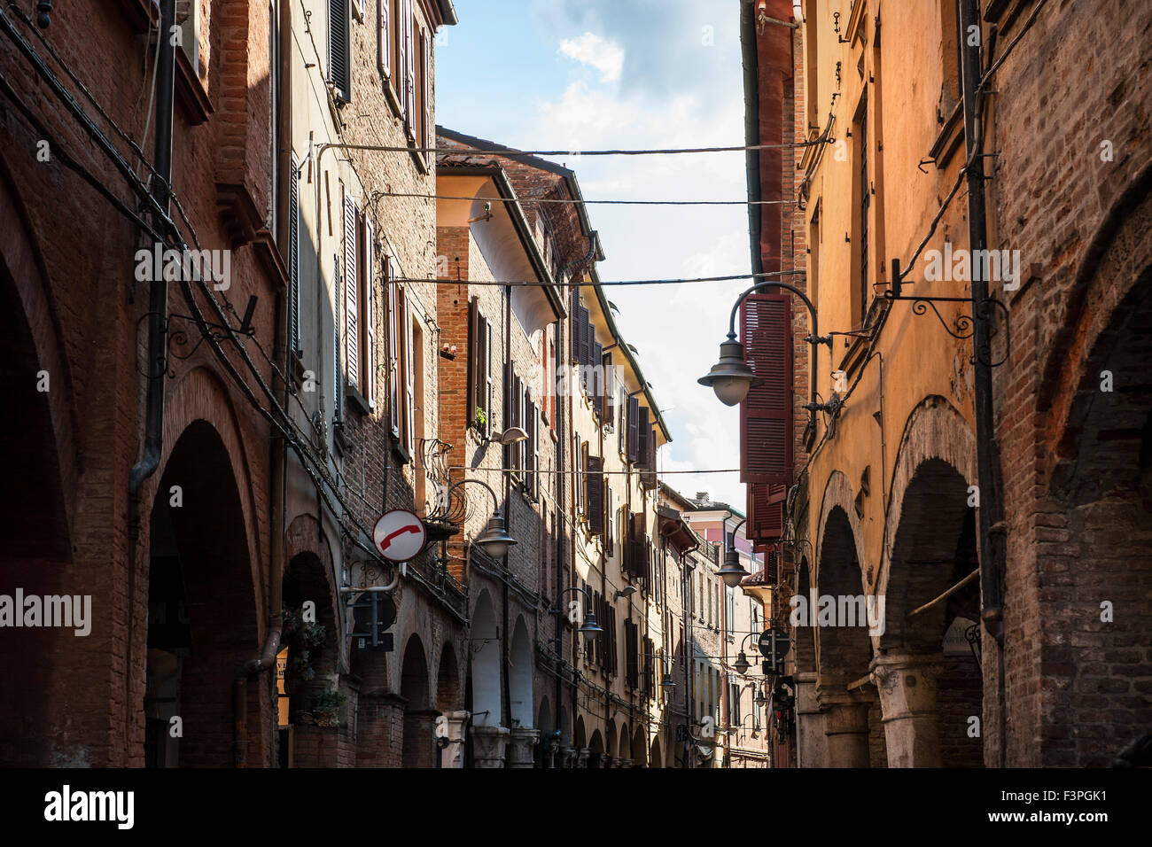 Italy, Emilia Romagna, Ferrara, old town Stock Photo - Alamy