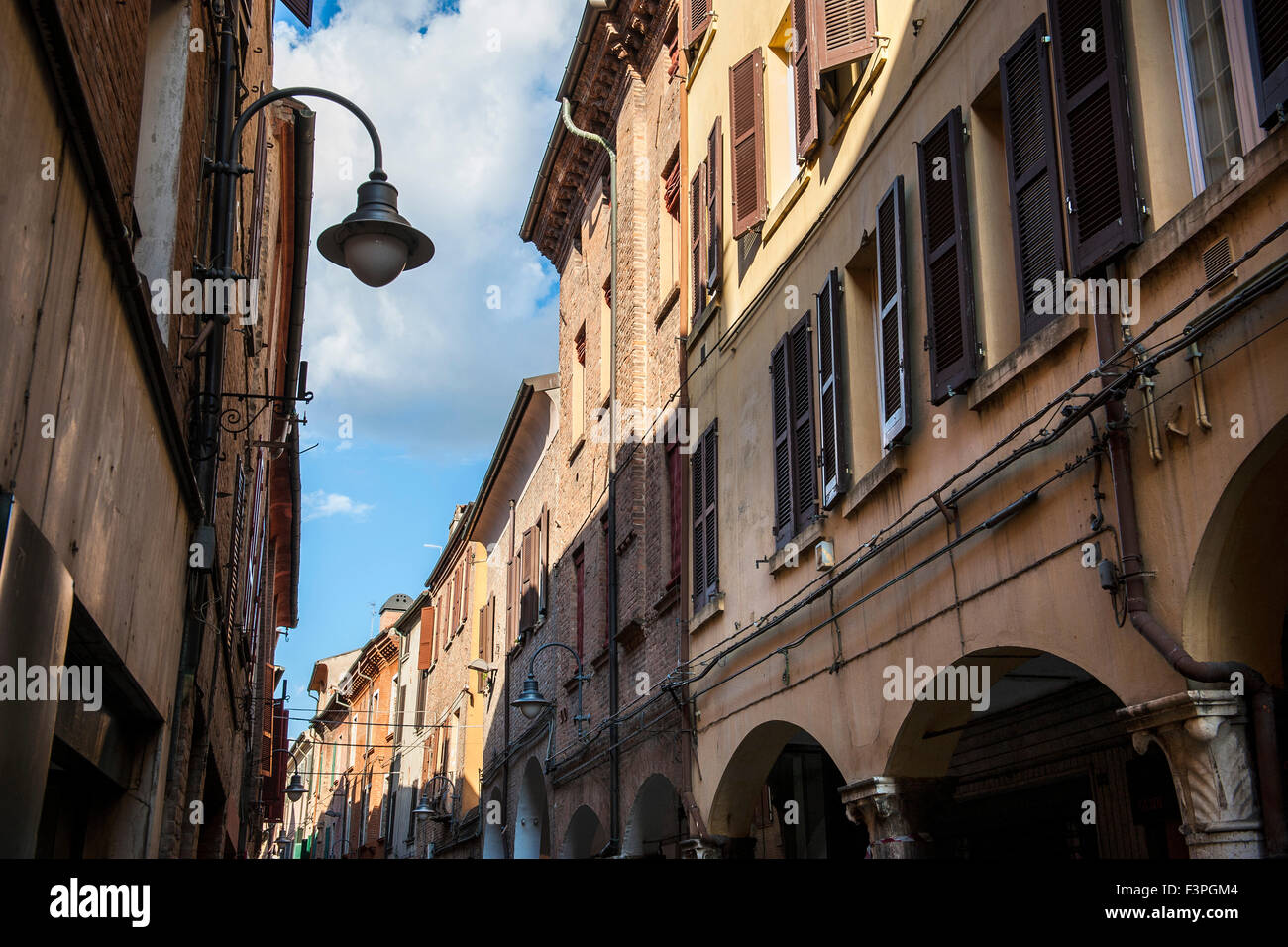 Italy, Emilia Romagna, Ferrara, old town Stock Photo - Alamy
