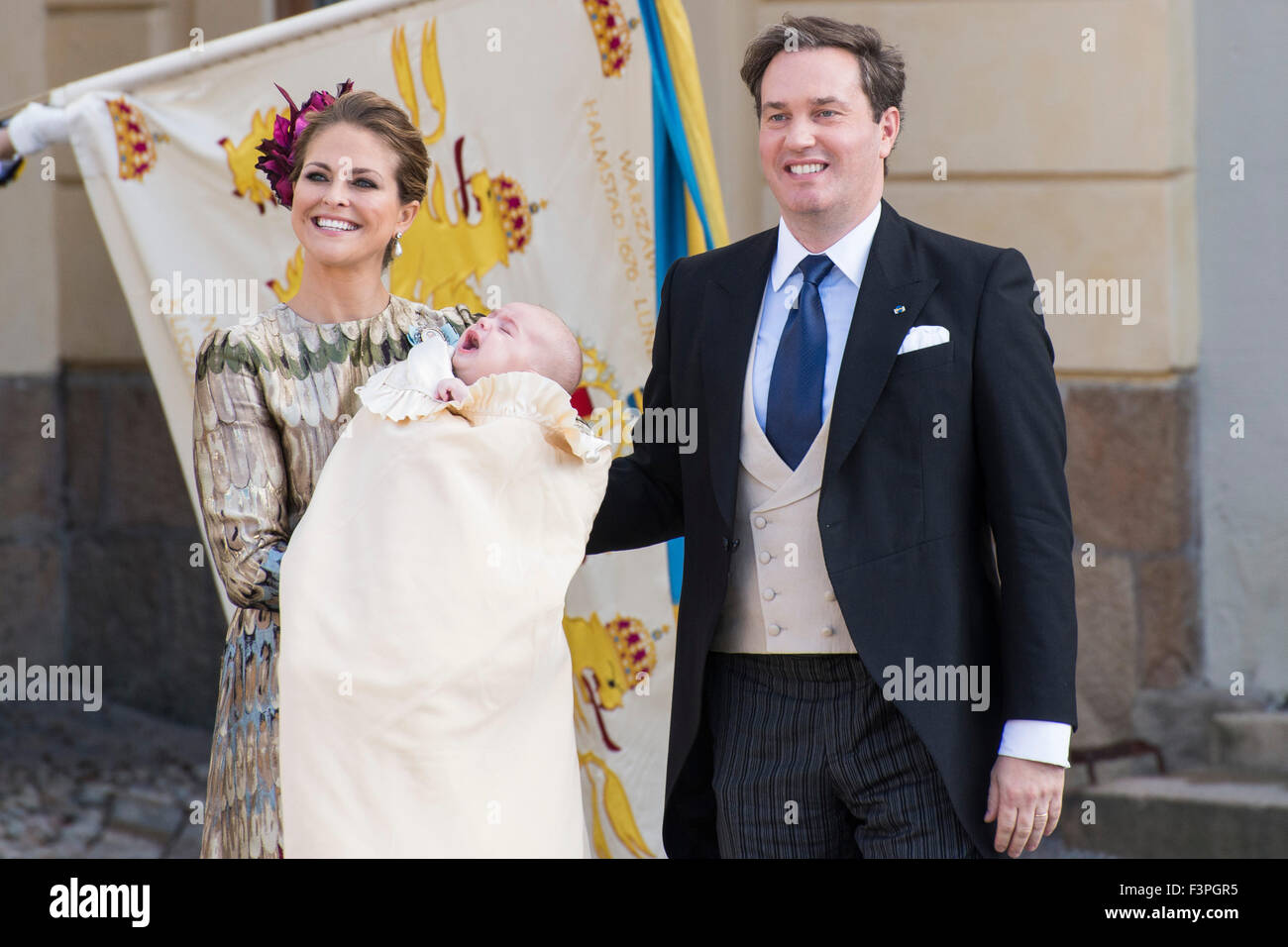 Stockholm Sweden. Sunday, 11th October. The Swedish Royal Family ...