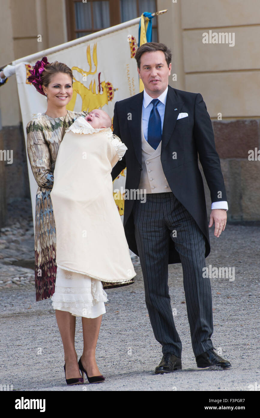 Stockholm Sweden. Sunday, 11th October. The Swedish Royal Family ...