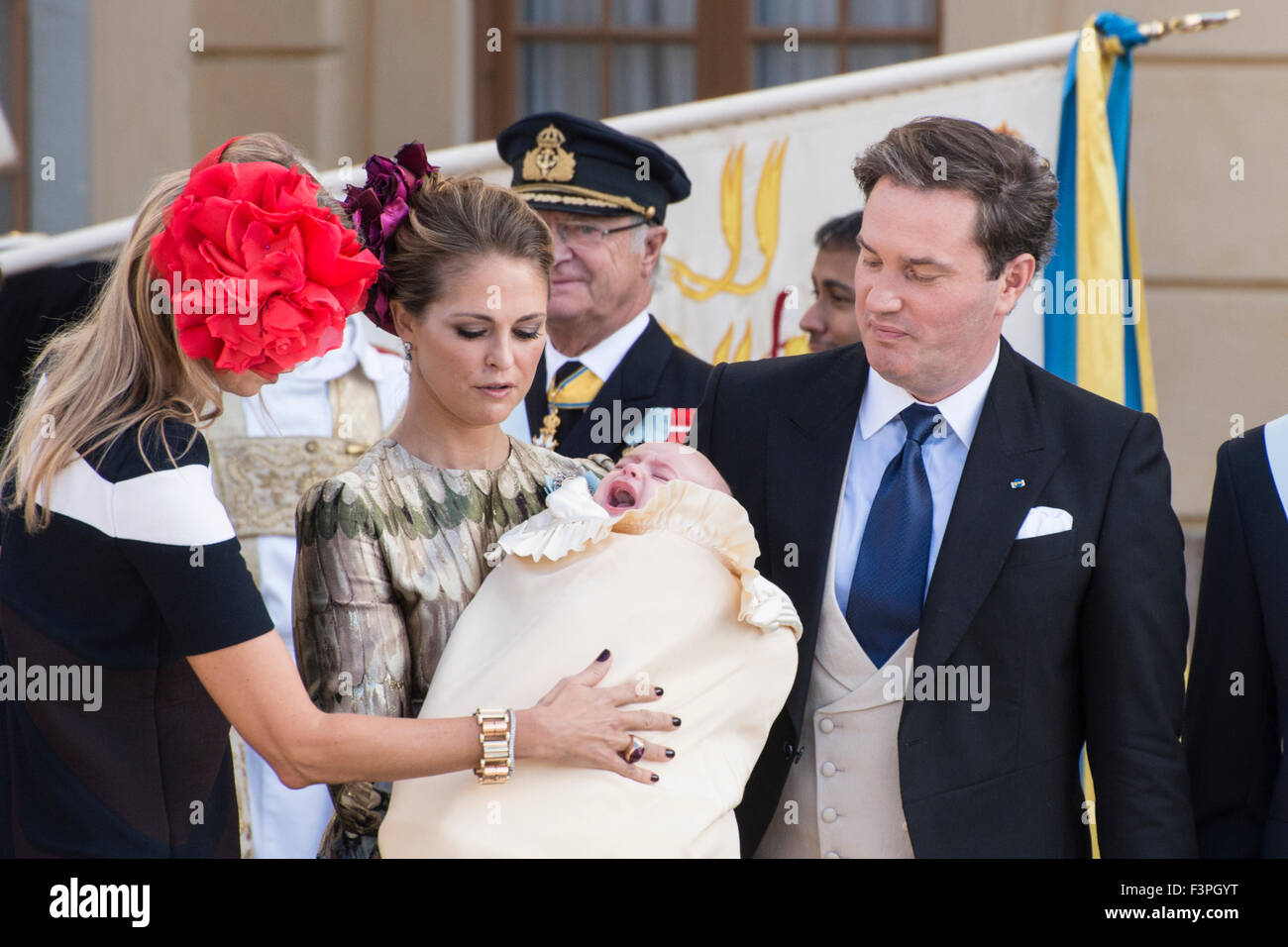 Stockholm Sweden. Sunday, 11th October. The Swedish Royal Family ...