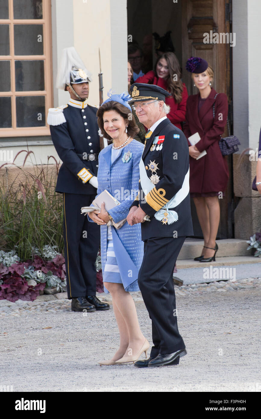 Stockholm Sweden. Sunday, 11th October. The Swedish Royal Family ...