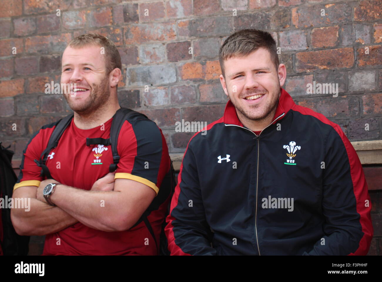 The Welsh rugby team arrive in North Wales to start training for the ...