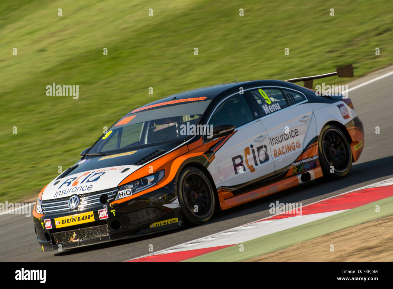 Fawkham, Kent, UK. 11th October, 2015. Alan Menu and Team BMR drives ...