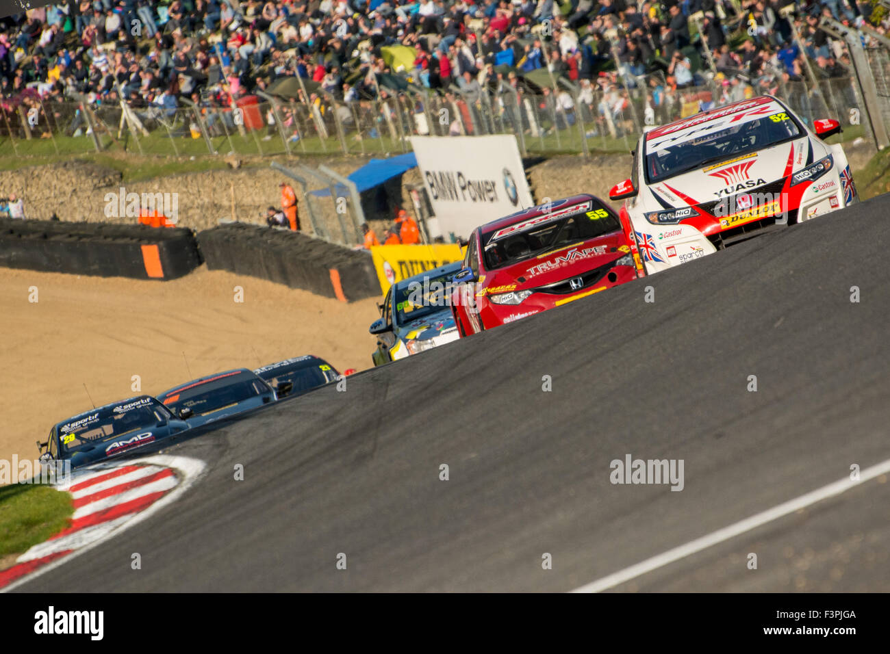 Fawkham, Kent, UK. 11th October, 2015. Gordon Shedden and Honda Yuasa ...