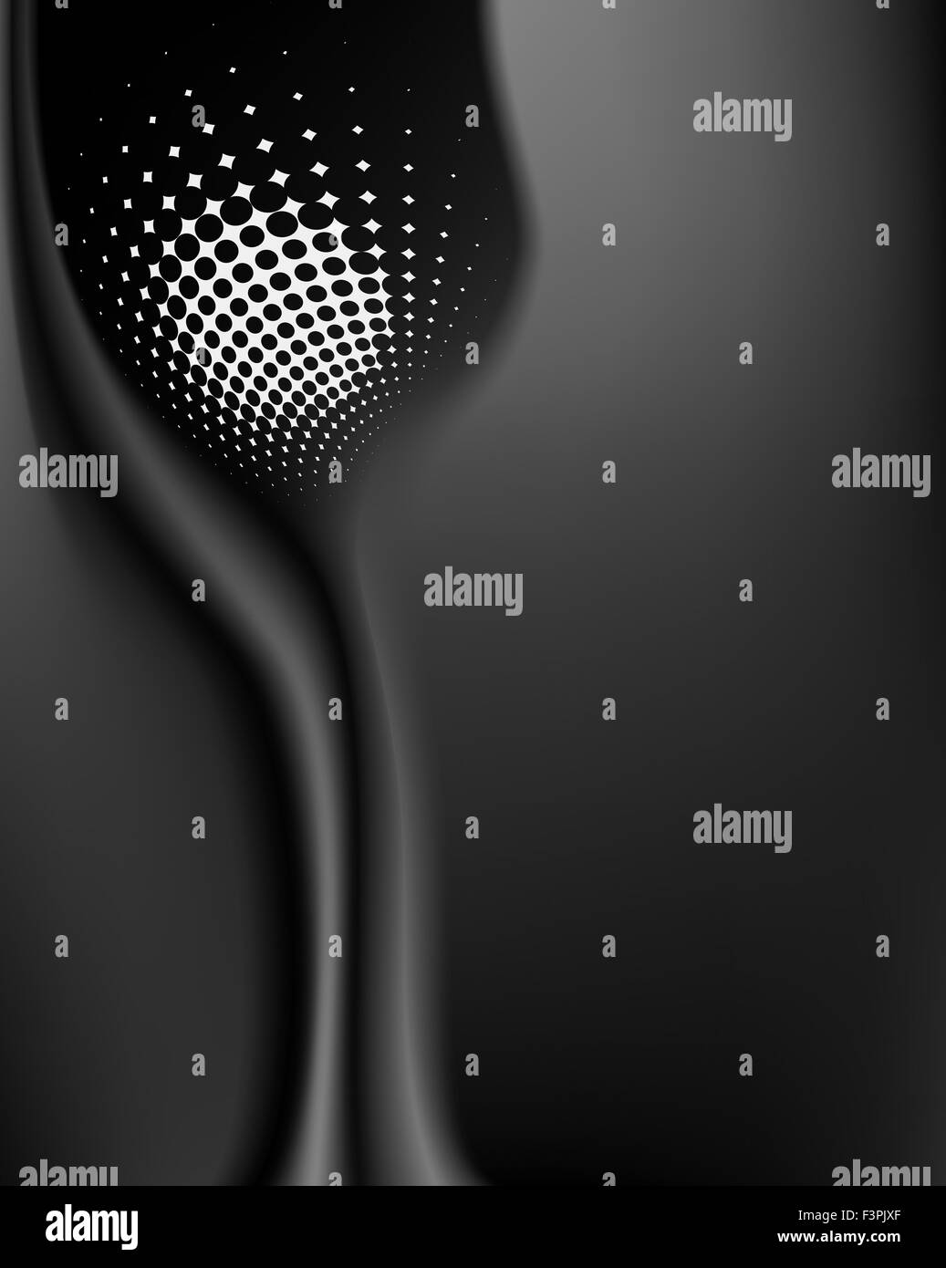Background Composition, Web Template (Halftone) Vector Art Stock Vector ...